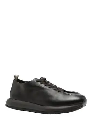 Officine Creative Papel Leather Sneakers Brown