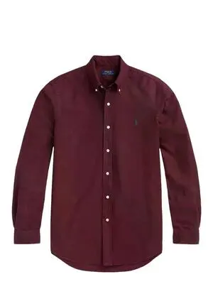 Polo Ralph Lauren Logo-embroidered Button-down Shirt - Red