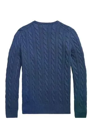 Polo Ralph Lauren Cable-knit Cotton Sweater - Blue