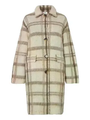 LIU JO Brushed Knit Jacquard Coat