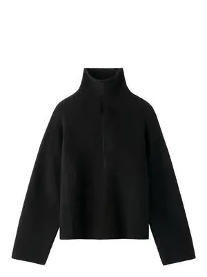 Almada Label Amie Turtleneck Sweater - Black