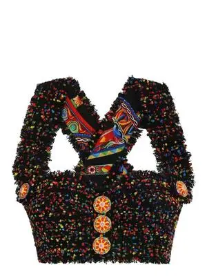 DOLCE & GABBANA Tweed Top