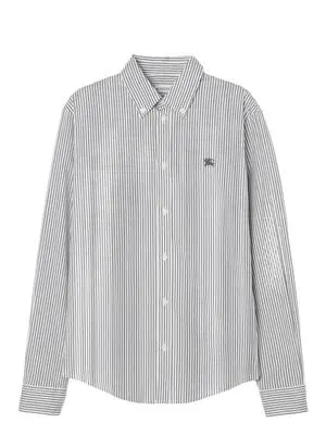 Burberry Classic-fit Stretch Cotton Shirt - White