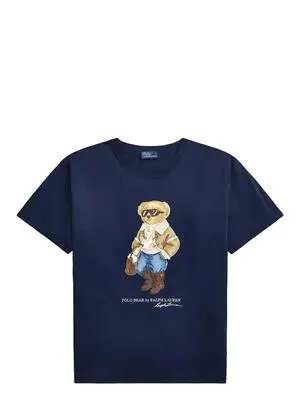 POLO RALPH LAUREN T-shirt "winter Polo Bear" In Cott
