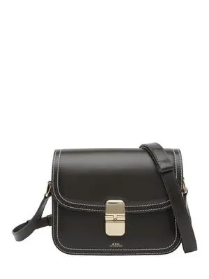 A.p.c. Small Grace Crossbody Bag - Green