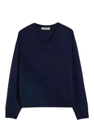 JIL SANDER Cashmere V-neck Sweater
