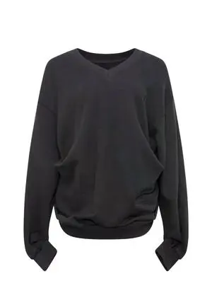 OPEN YY V-neck Sweatshirt