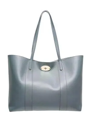 Mulberry Bayswater Grained Leather Tote Bag | | Hn - Gris