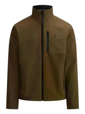 Polo Ralph Lauren Logo-embroidered Zip-up Jacket - Brown