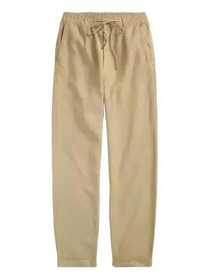 Polo Ralph Lauren Drawstring-waist Linen Trousers - Neutrals