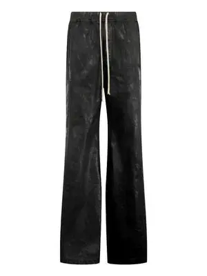Rick Owens Pusher Wide-leg Trousers - Black