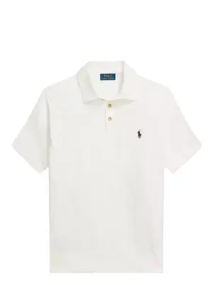 Polo Ralph Lauren Embroidered-logo Polo Shirt - Neutrals