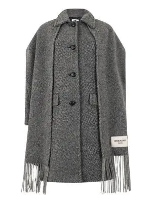 MAX MARA Weekend Max Mara Weekend Jacket With Scarf Detail