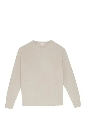 CT PLAGE Ct Plage Women's Hair And Fox Wool Crew Neck Sweater