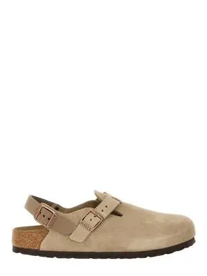 BIRKENSTOCK Birkenstock Tokio Leather Mini Sandal Sabot, Narrow Fit