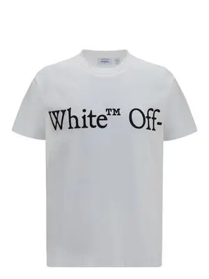 Off-White Bookish Scarf T-shirt - White