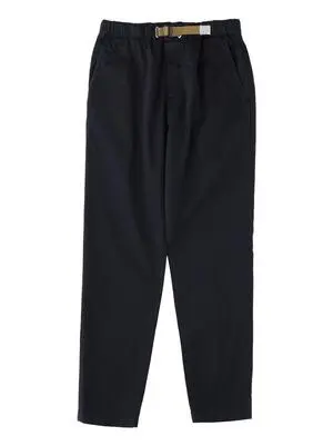 WHITE SAND Stretch Cotton Trousers - Multicolour
