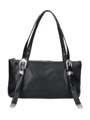 Our Legacy Forever Cowhide Mini Crossbody Bag - Black