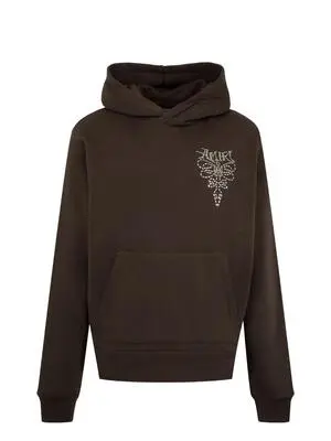 Amiri Lasso Embroidered Hoodie - Husk