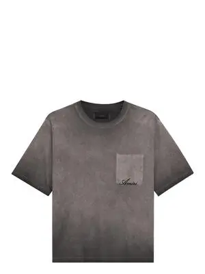 Amiri Chest-pocket T-shirt - Black