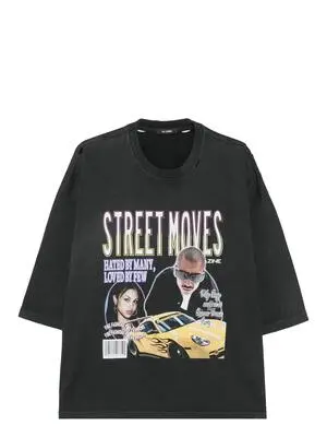 WILLY CHAVARRIA Street Moves Buffalo T-shirts Beauty - Black