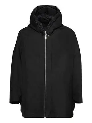 Rick Owens Hooded Peter Jacket - Black