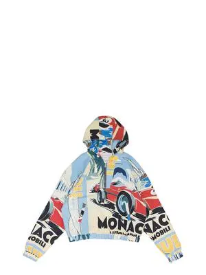 Rhude Monaco Sport Quarter Zip Jacket - Multicolor