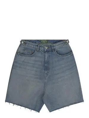 DENIM TEARS Plain Denim Shorts - Blue