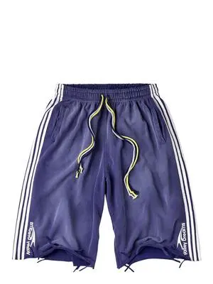 VALE FOREVER Stripe 3/4 Shorts - Blue