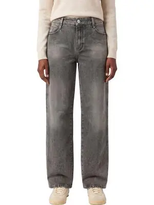 Ermanno Scervino High-waisted Wide-leg Palazzo Jeans In Cotton Denim - Black