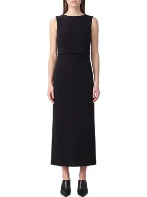JIL SANDER Asymmetric Virgin Wool Top With Off-the-shoulder Design And Crew Neck