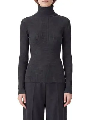 MC2 SAINT BARTH Slim Fit Merino Wool Turtleneck Jumper - Grey