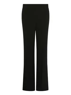 Marella Satin Bootcut Trousers Black