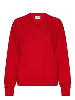 Marella Wool-cashmere Sweater - Red