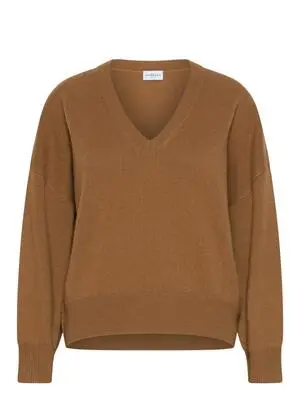 Marella Wool-cashmere Sweater - Brown