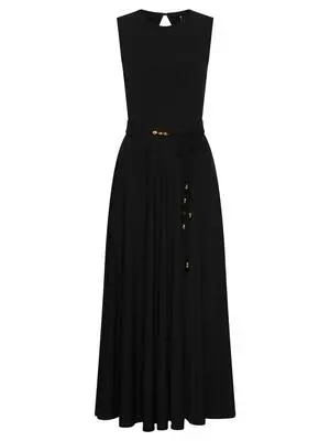 Marella Jersey Embellished Maxi Dress - Black