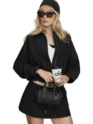 Alo Yoga Best Bet Full Zip Jacket - Black