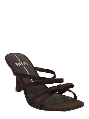 Mia Sonja Kitten Heel Sandal - Espresso