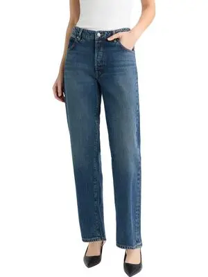 FRAME The Essential Straight Leg Jeans Bot
