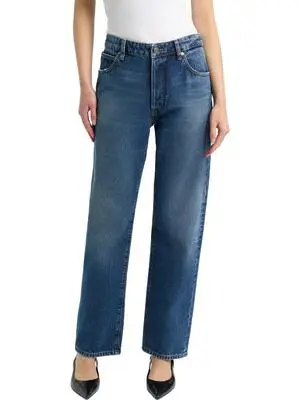 FRAME The Essential Straight Leg Jeans Lucky