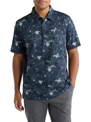 Travis Mathew Full Round Polo - Blue Nights