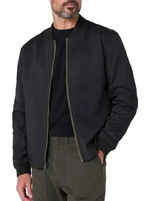 LIVERPOOL Reversible Bomber Jacket - Black/olive