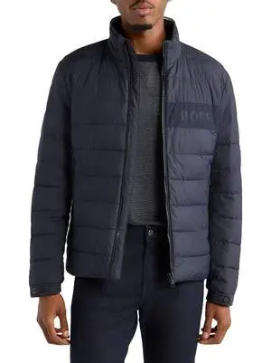 BOSS Cenitos Quilted Jacket - Navy