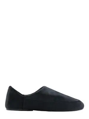 JUDE Floor Slipper In Pony Leather - Black