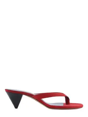 JUDE Rooty Sandal Nubuck Leather - Red