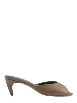 JUDE Cave Mule Clay Leather - Brown