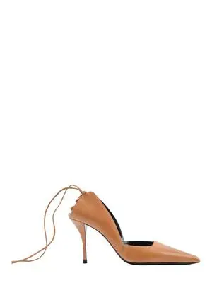 JUDE Scoop Pump Apricot Leather Tan
