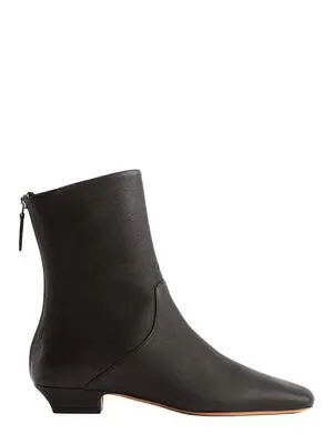JUDE Celina Ankle Boot Espresso Leather - Brown
