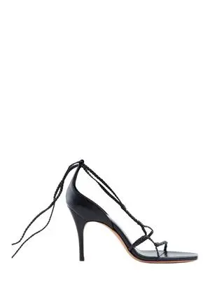 JUDE Atlas Sandal Woven Leather - Black