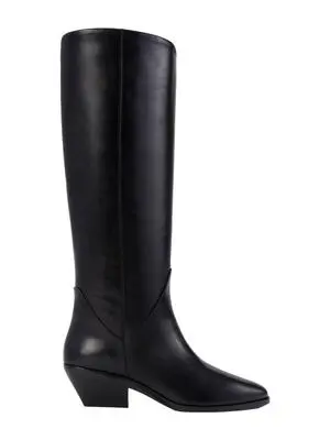JUDE Saga Boot In Leather - Black